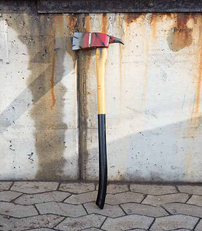 LARP Fire Axe – Dark Moon Collection - Foam Kings